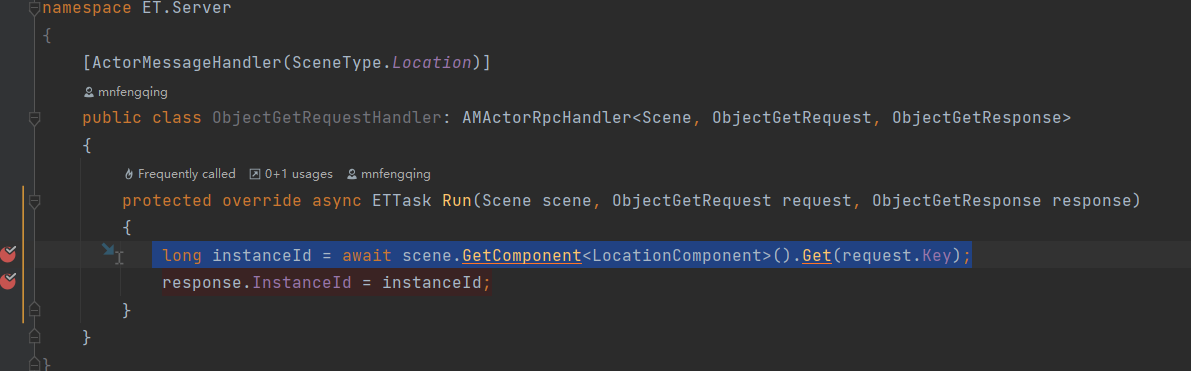 MAP上AMActorLocationHandler没有收到消息 - ET社区